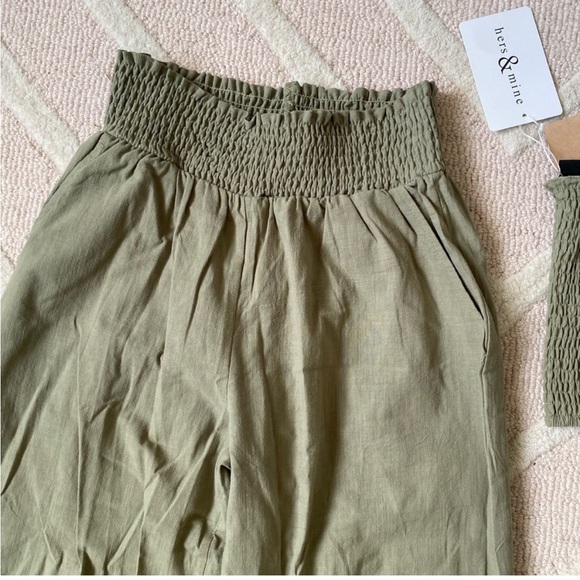 Hers & Mine | Other | Nwt Hers Mine Crop Top And Pant Set | Poshmark